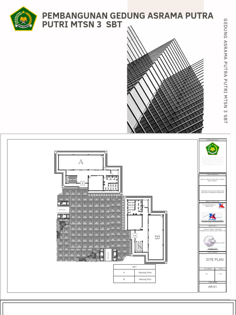 Ded Gedung Srama Putra Putri MTSN 3 SBT | PDF