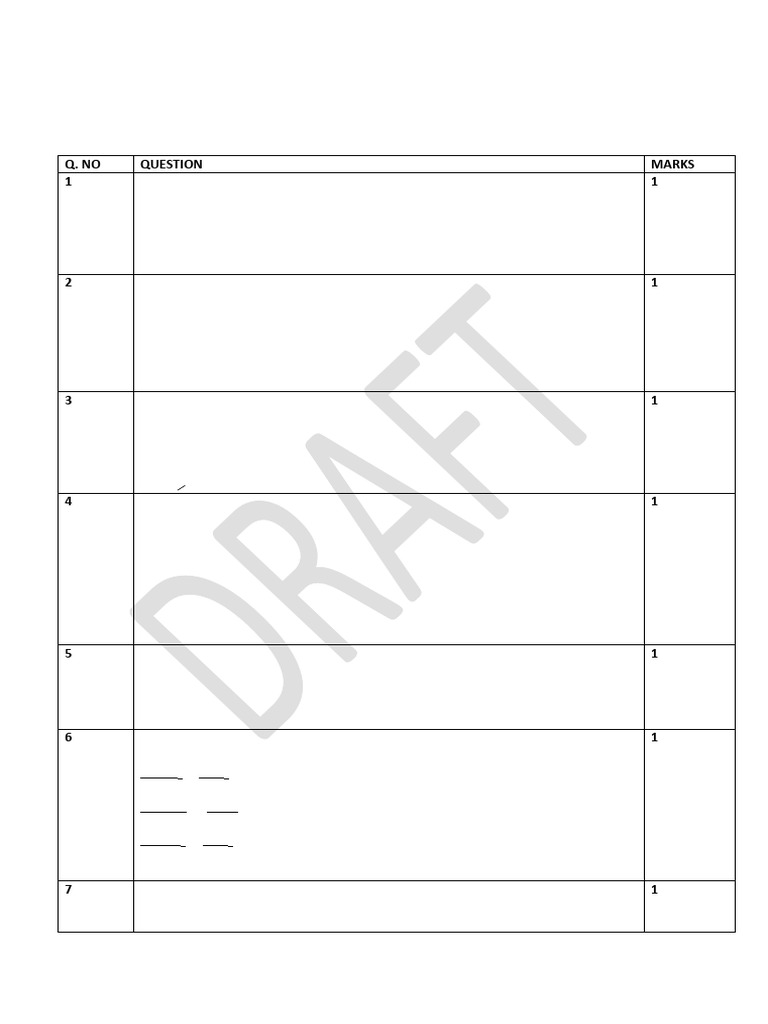 Part B: Micro Chapter 2: Consumer's Equilibrium: Q. No Marks 1 1 | PDF | Utility | Marginal Utility