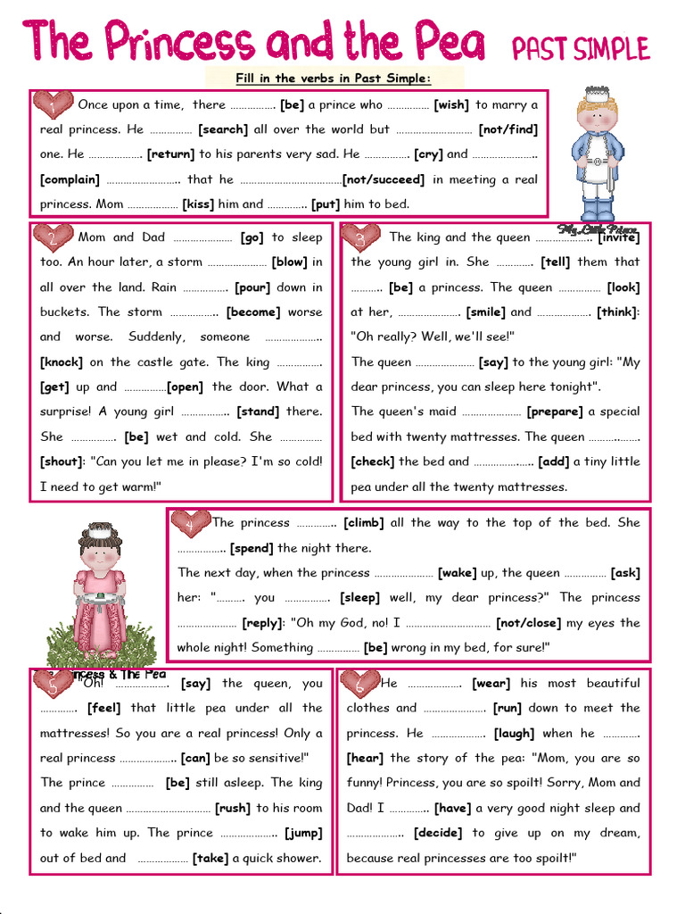RMRUiXjqHL 2425 Fairy Tales 13 The Princess and The Pea | PDF ...