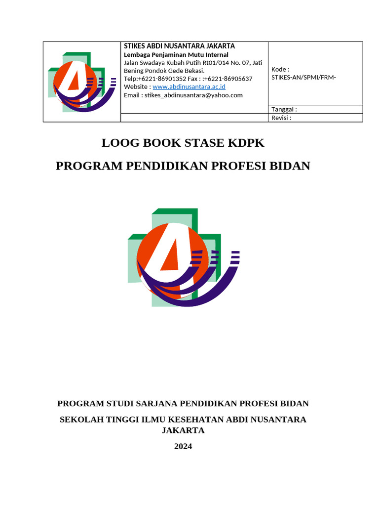 LOOGBOOK - KDPK - Ulva Yulinar | PDF | Kesehatan Holistik