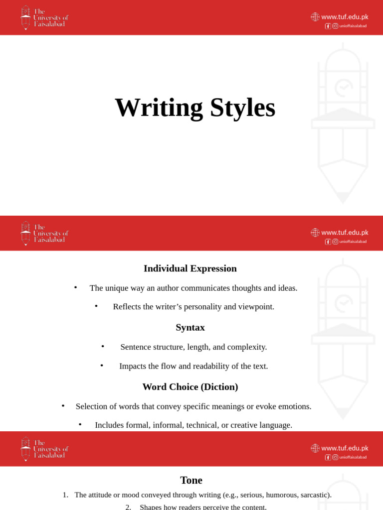 Lecture 10 Writing Styles | PDF | Water | News