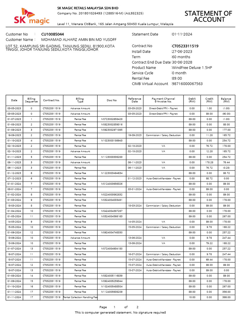 SOA_CU10085044 | PDF | Banking Technology | Money
