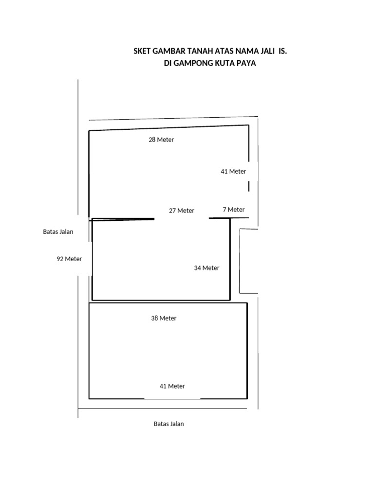 Sket Tanah Jali 2 | PDF