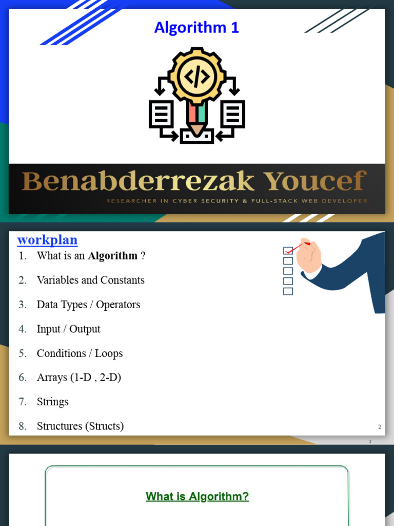 Algorithm 1 & 2 - by MR Benabderrezak | PDF | Queue (Abstract Data Type ...