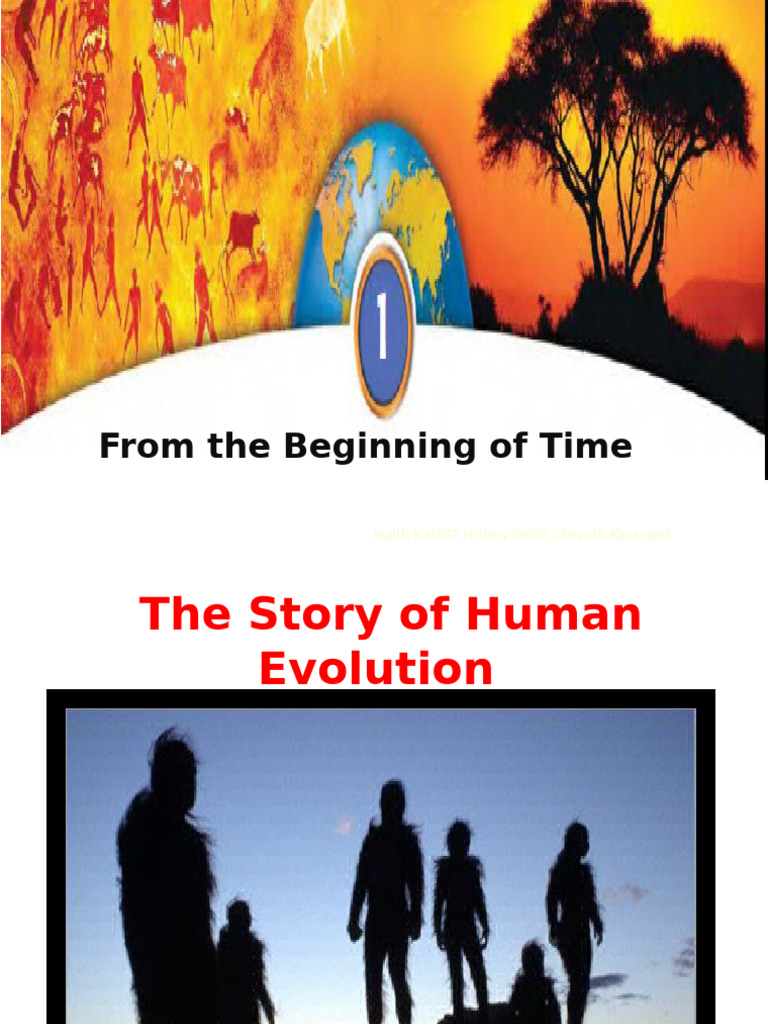 Hsslive XI History Chapt 1 Presentation | PDF | Homo | Ape