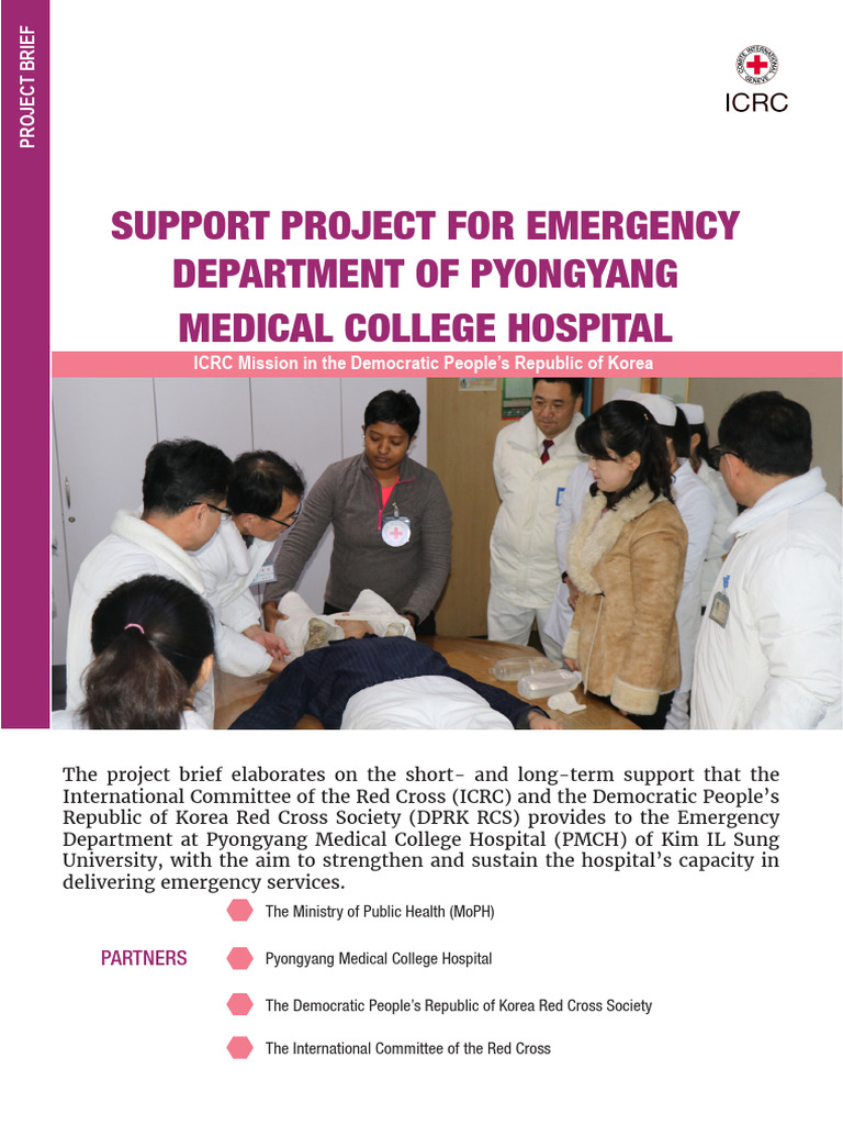 En Icrc Health Project in DPRK | PDF | Emergency Department | Hospital