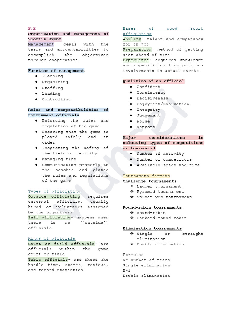 Day 1 Reviewer | PDF