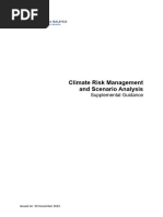 BNM Climate Change Due Diligence Guide | PDF | Waste | Hazardous Waste
