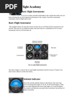 Cessna 172 Cockpit Instruments - 250624 - 234746 | PDF | Transponder (Aeronautics) | Throttle