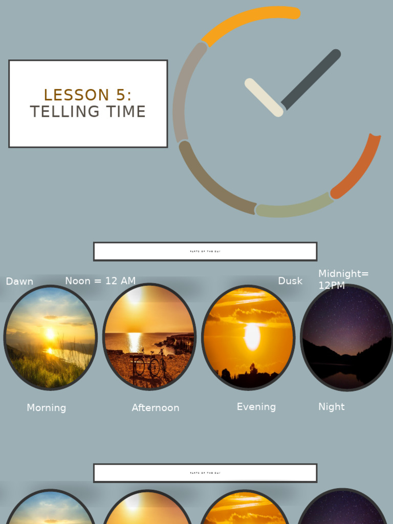 Time (Clock) Infographics by Slidesgo | PDF