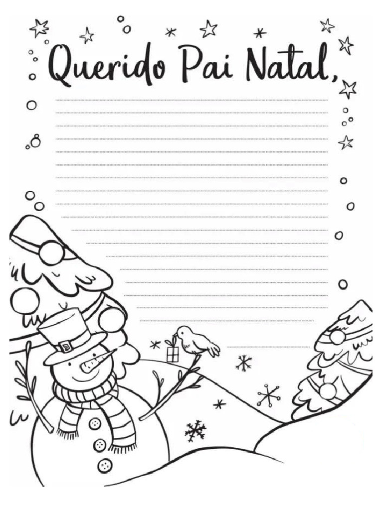 Carta Ao Pai Natal | PDF