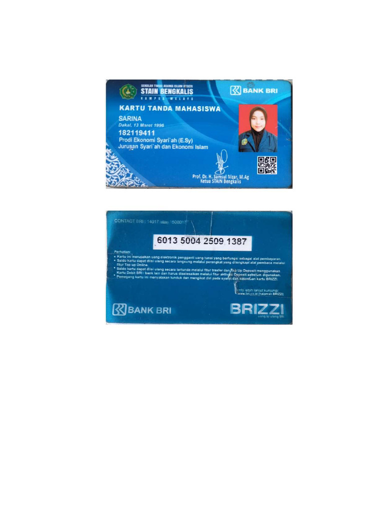 Esy 182119411 Sarina, KTM | PDF