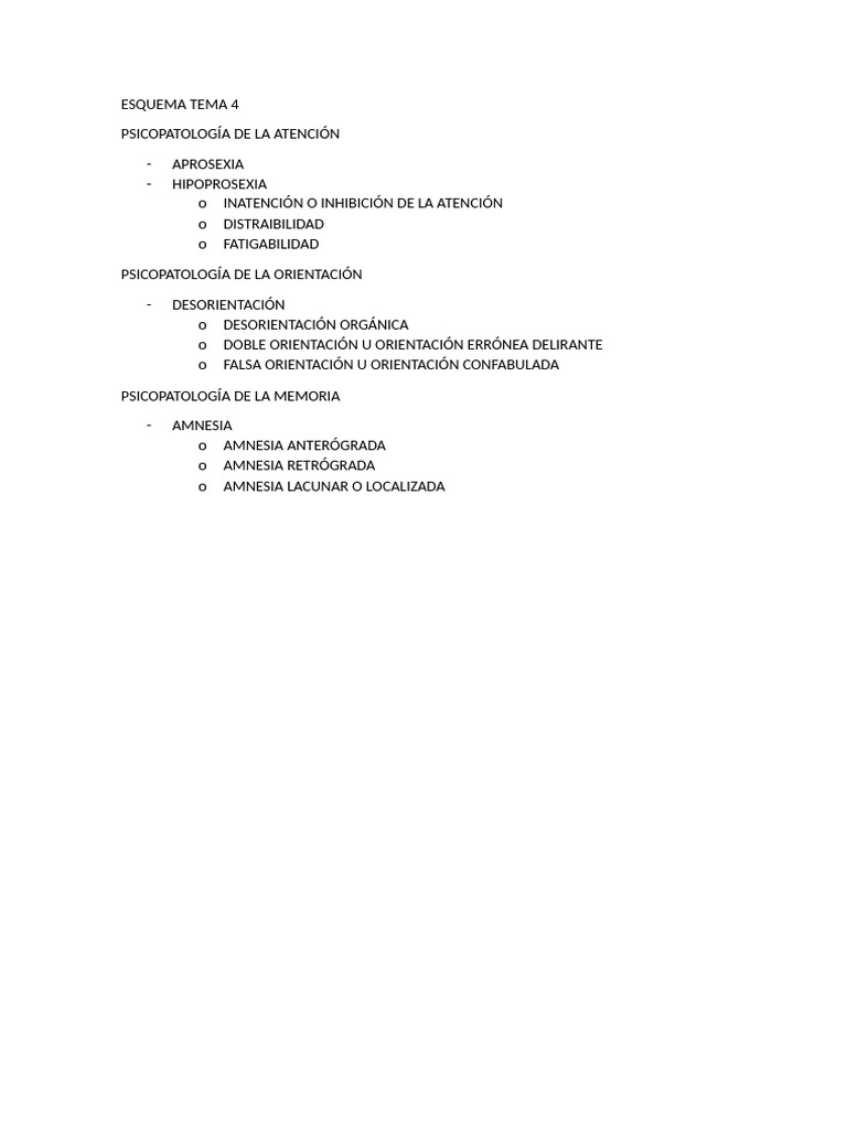 Tema 4 Esquema | PDF