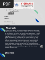 JK to D Flip Flop Conversion Guide | PDF
