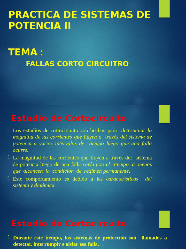 Semana 10 Practicas de Corto Circuito | PDF | Informática | Tecnología