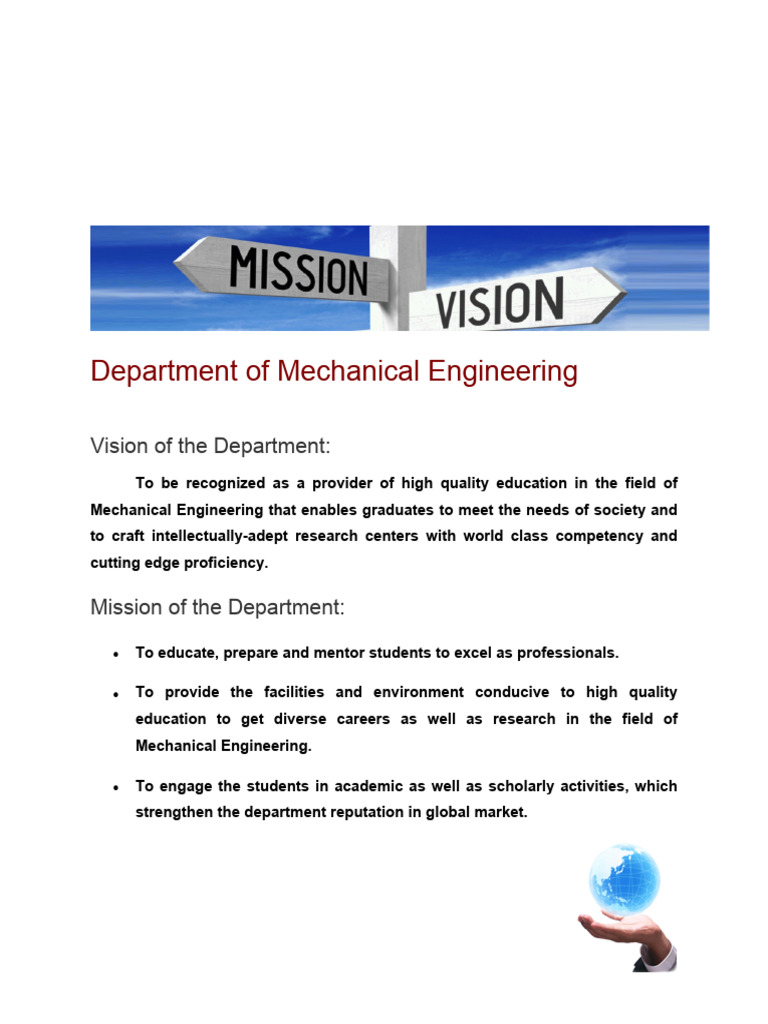 Mech Vission & Mission | PDF | Business | Art