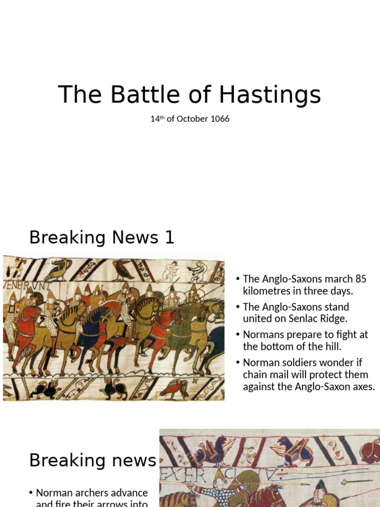 02.02 Battle of Hastings Headlines | PDF | Travel | History