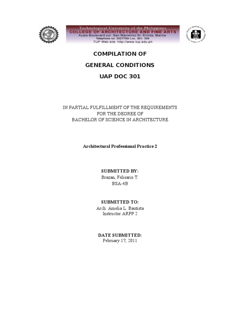 Tup Architecture Tuition Fee Details | PDF | Technology & Engineering