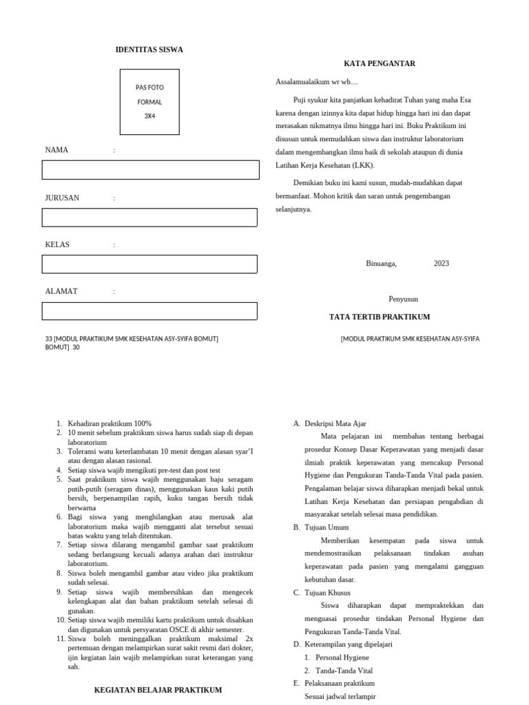 Modul KDK Jilid 1 | PDF
