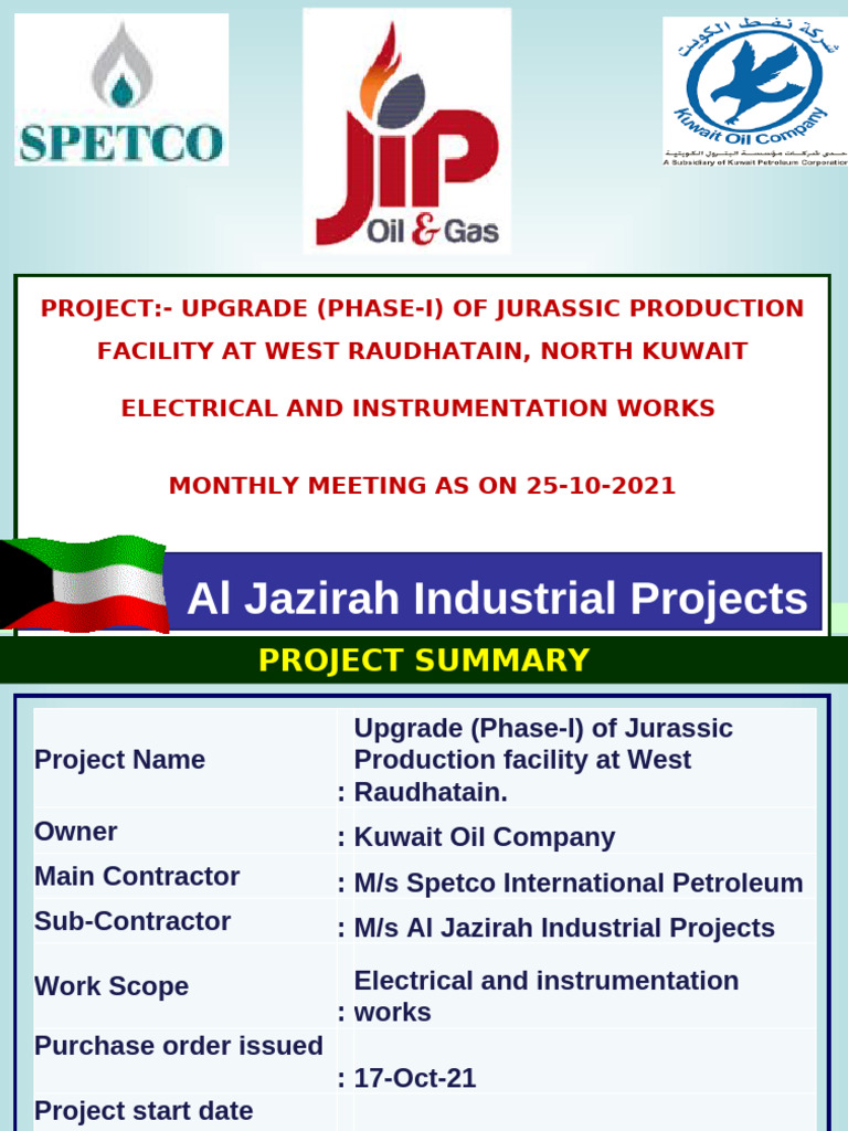 SPETCO Pweekly Meeting | PDF