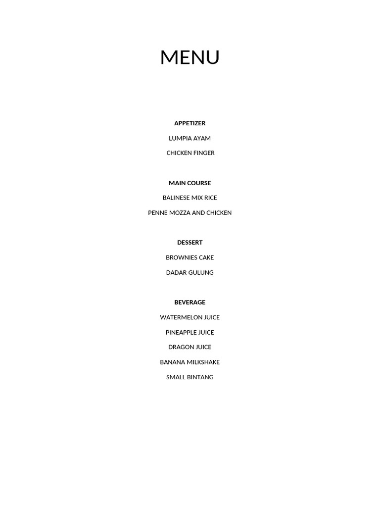 Menu Gala Dinner 23-25 Nov | PDF