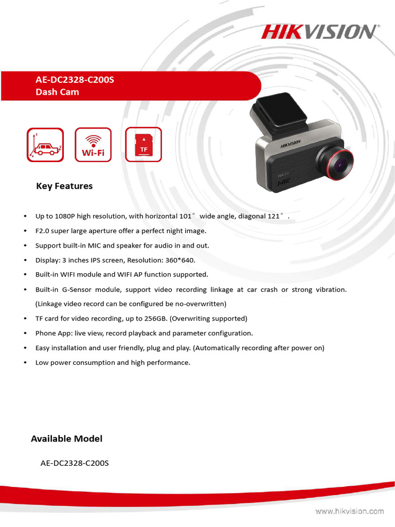 Fisa Tehnica AE DC2328 C200S | PDF