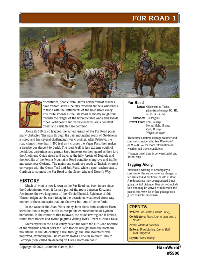 Fur Road: Trade and Pilgrimage Routes | PDF