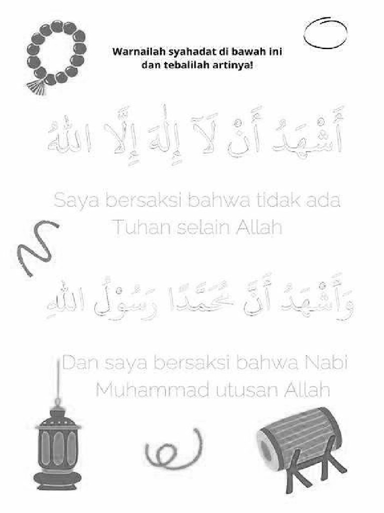 Menebalkan Kalimat Syahadat | PDF