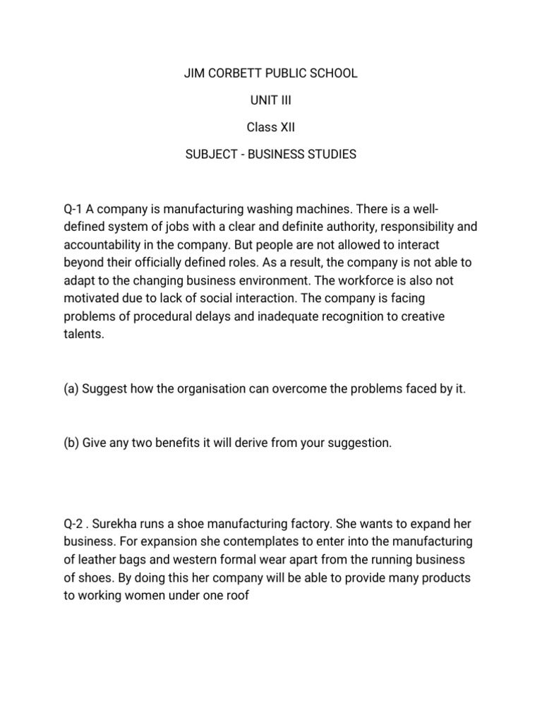 Business Studies Class 12 | PDF | Recruitment | Economies