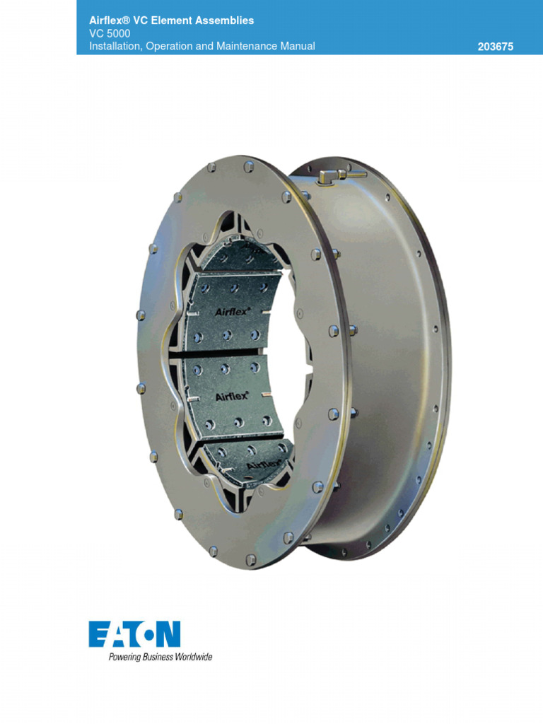 Eaton Constricting Clutches Brakes Installation Operation Maintenance ...