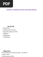 Intrauterine Fetal Death Overview | PDF | Childbirth | Fetus