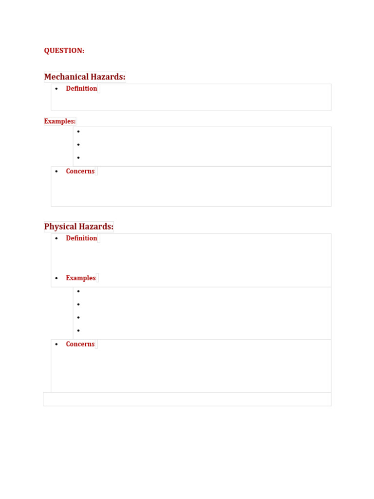 Common Hazards | PDF | Water Pollution | Hazards
