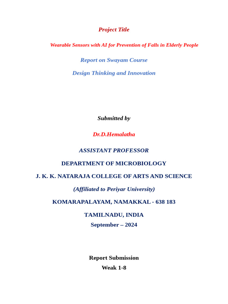 Hema Doc Swayam | PDF | Wearable Technology | Usability