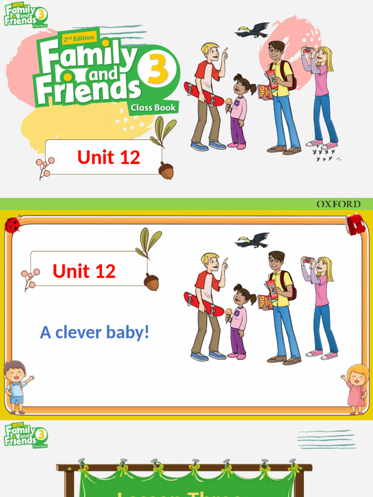 Family and Friends 3 Unit 12 Lesson 3 | PDF | Family | Living Arrangements