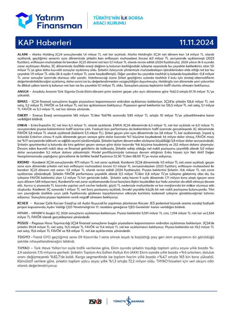 2024 11 11 Kap | PDF