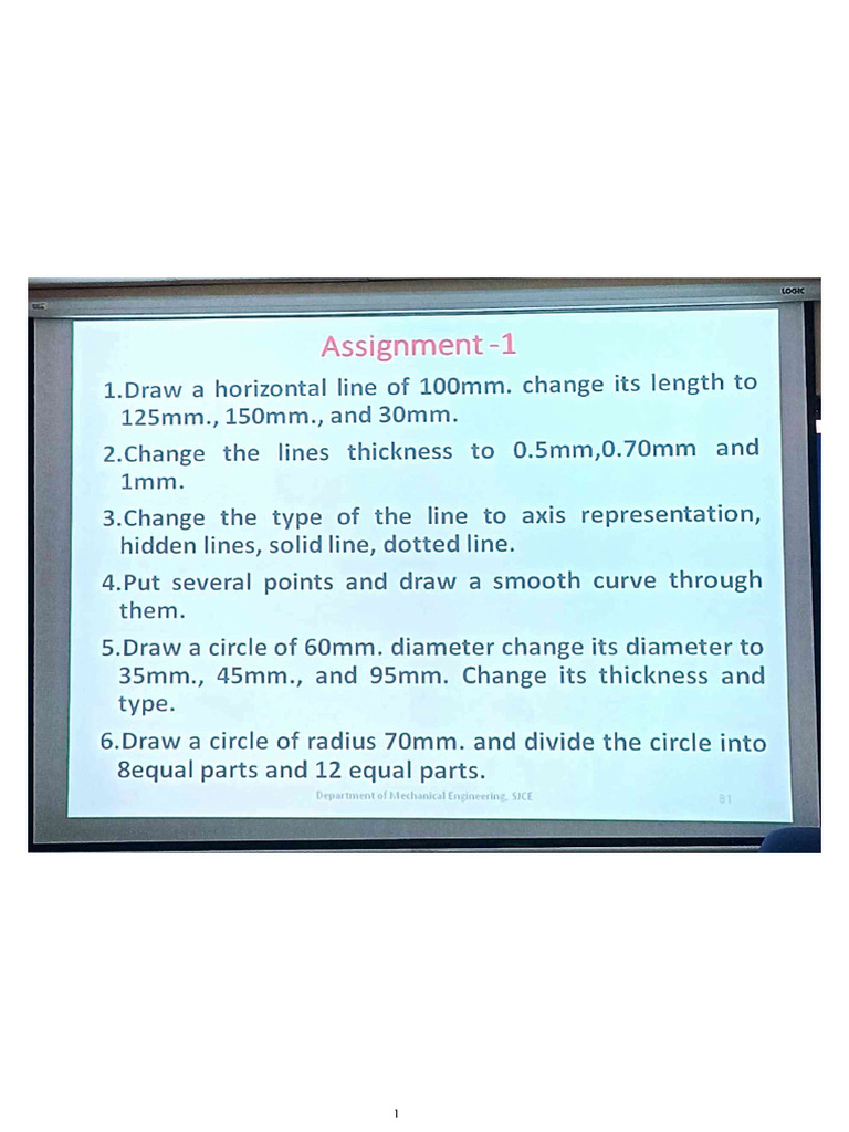 CAD Assignment | PDF