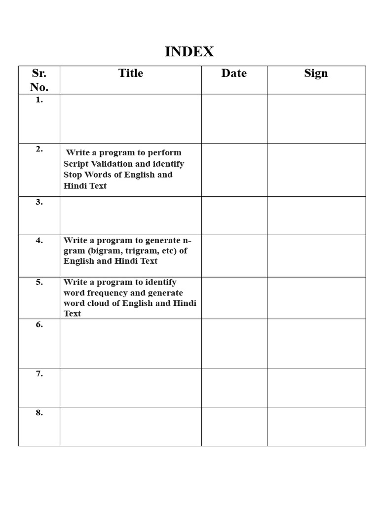 NLP Practicals All | PDF | Letter Case | String (Computer Science)