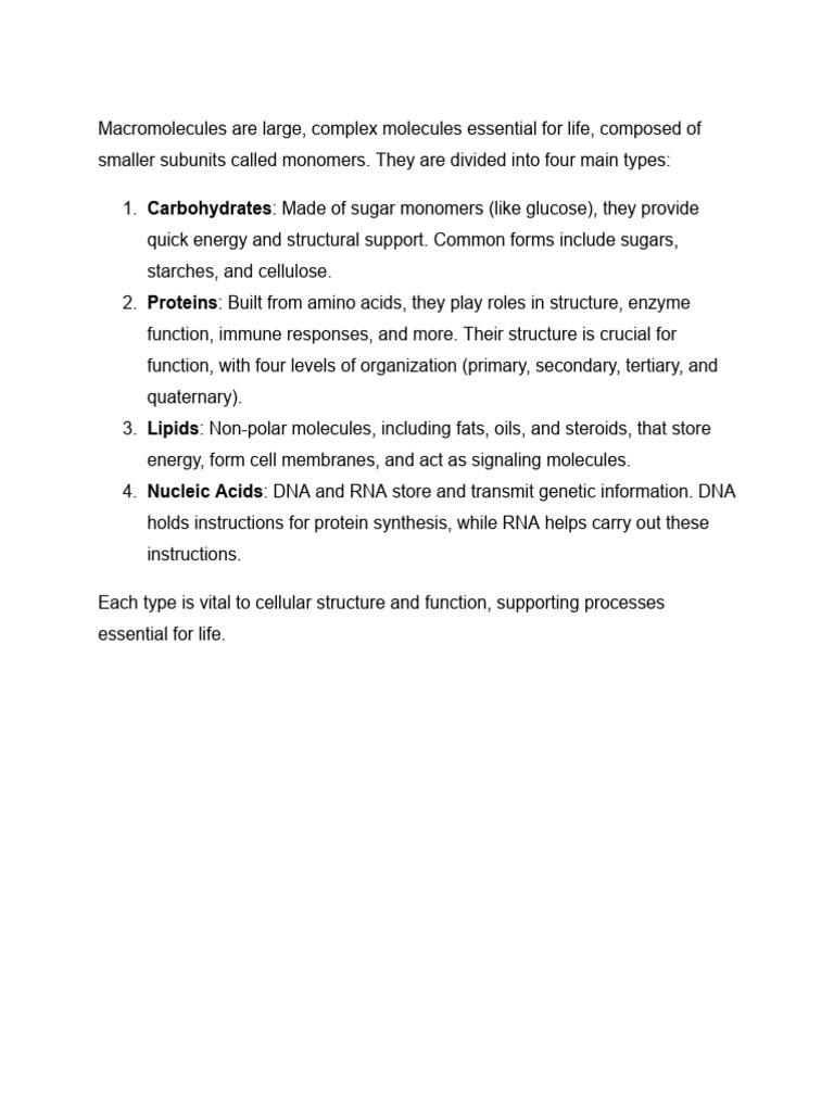 Macromolecules | PDF