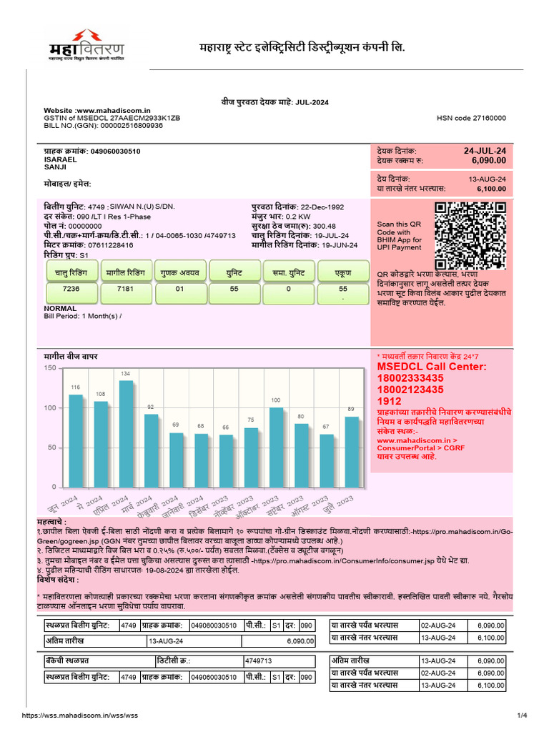 LT E-Bill | PDF