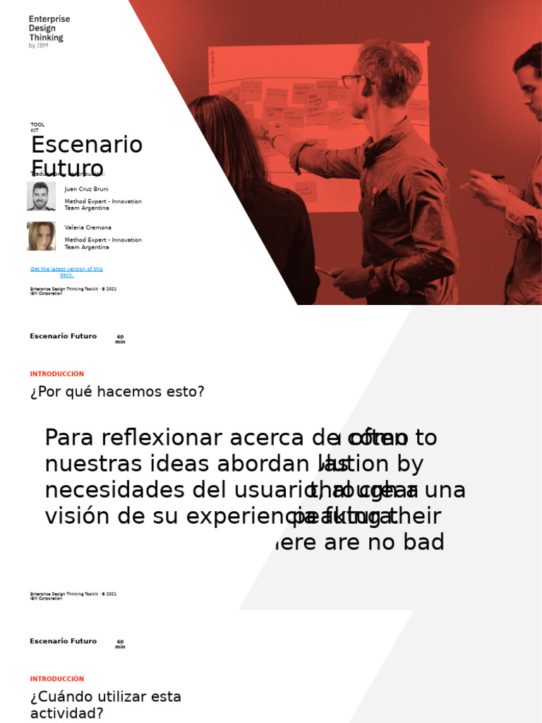 (Es) Toolkit Deck - Escenario Futuro | PDF