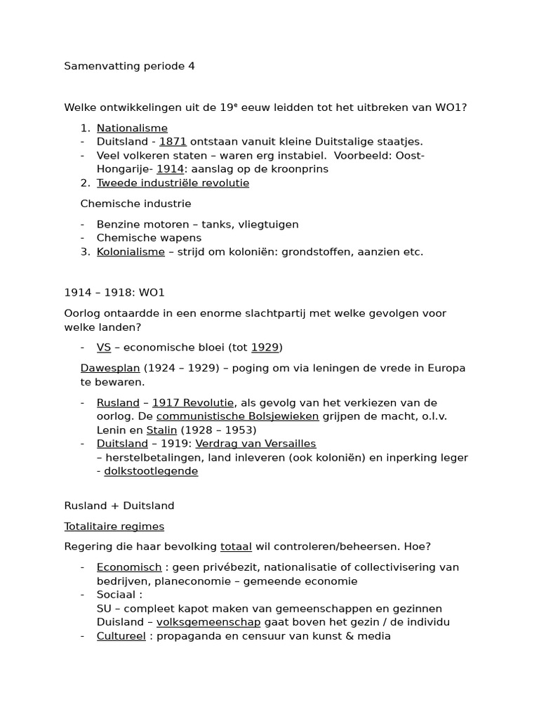 Samenvatting Gs | PDF
