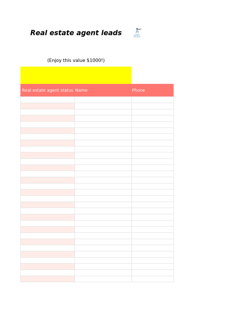 Real Estate Agent Lead Management | PDF