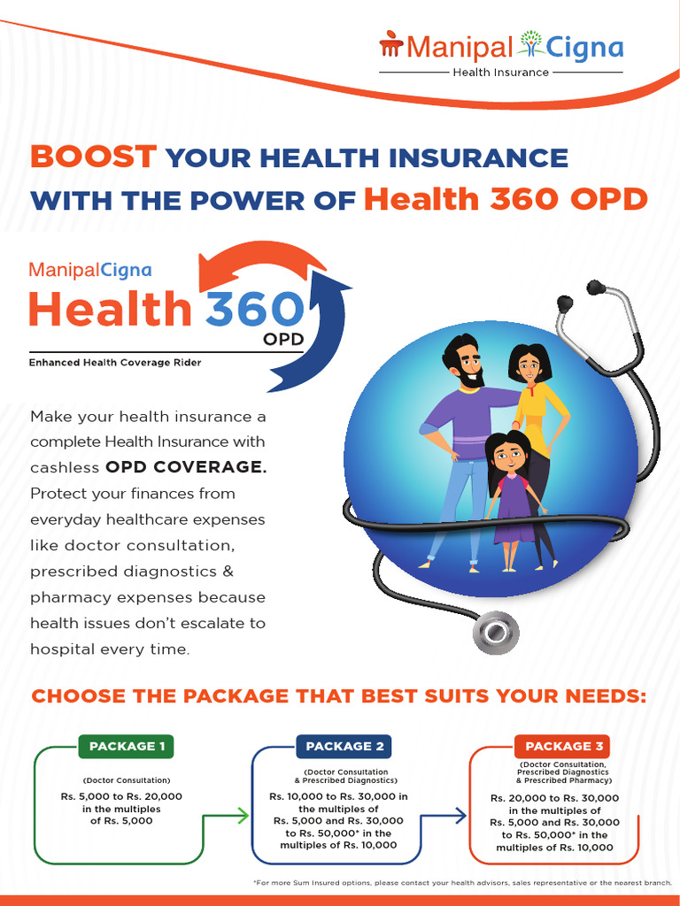 Health 360 Rider Opd Flyer 06 | PDF | Insurance | Pharmacy