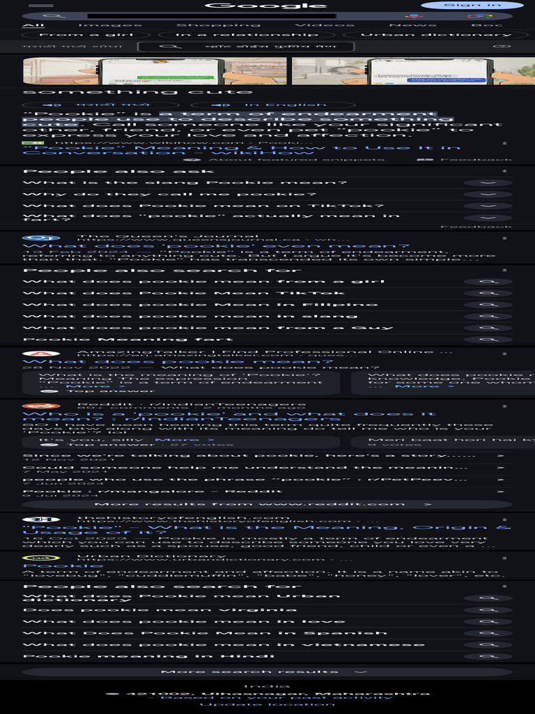 What Does Pookie Mean - Google Search | PDF