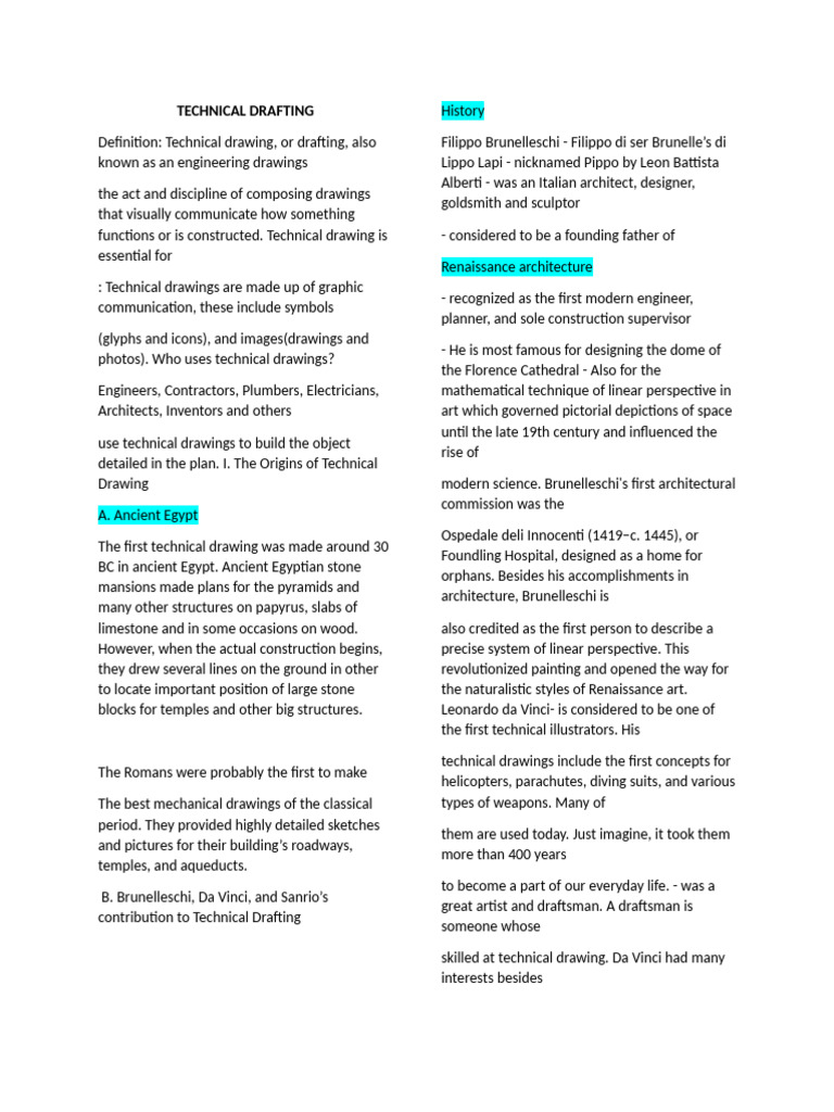 Technical Drafting and Illustration | PDF | Technical Drawing | Composition (Visual Arts)