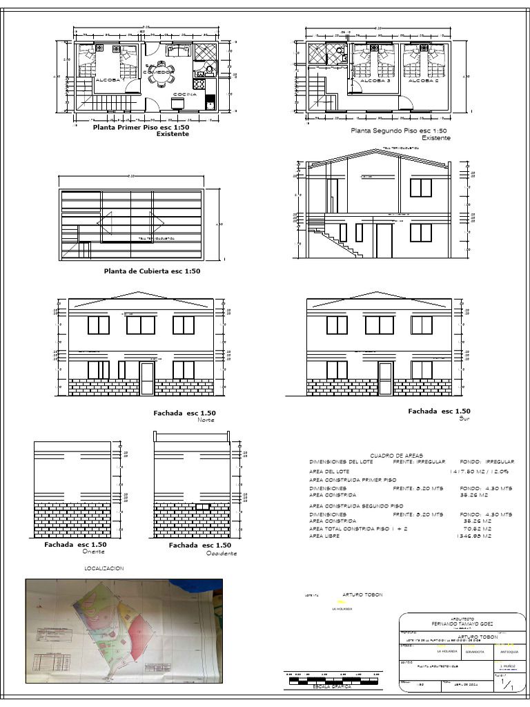plano LOTE 3 LA BENDICION DE DIOS model | PDF