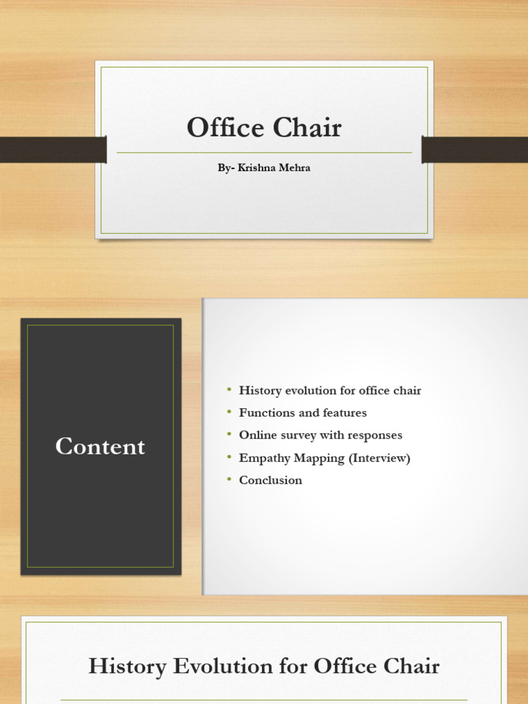 Office Chair | PDF | Chair | Furniture