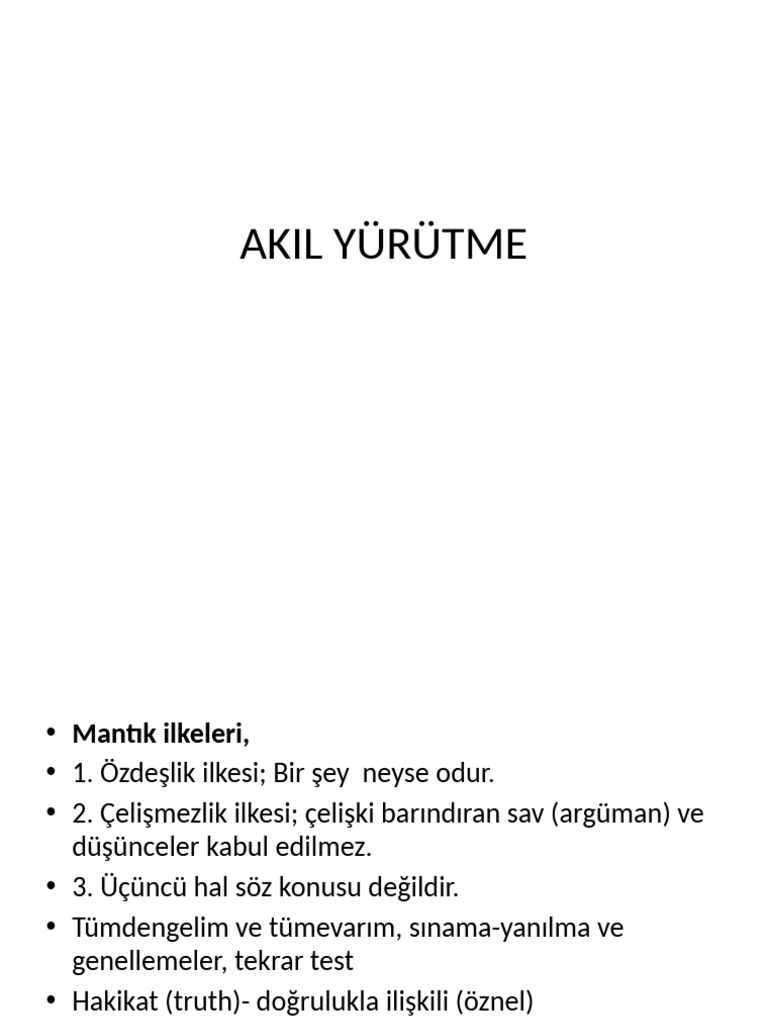 Akil Yürütme 2 | PDF
