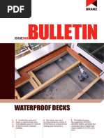 NHBC Balcony Drainage Guidelines | PDF | Concrete | Roof