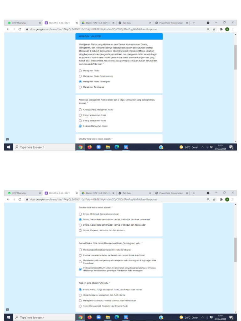 Kuis Juli 2021 | PDF